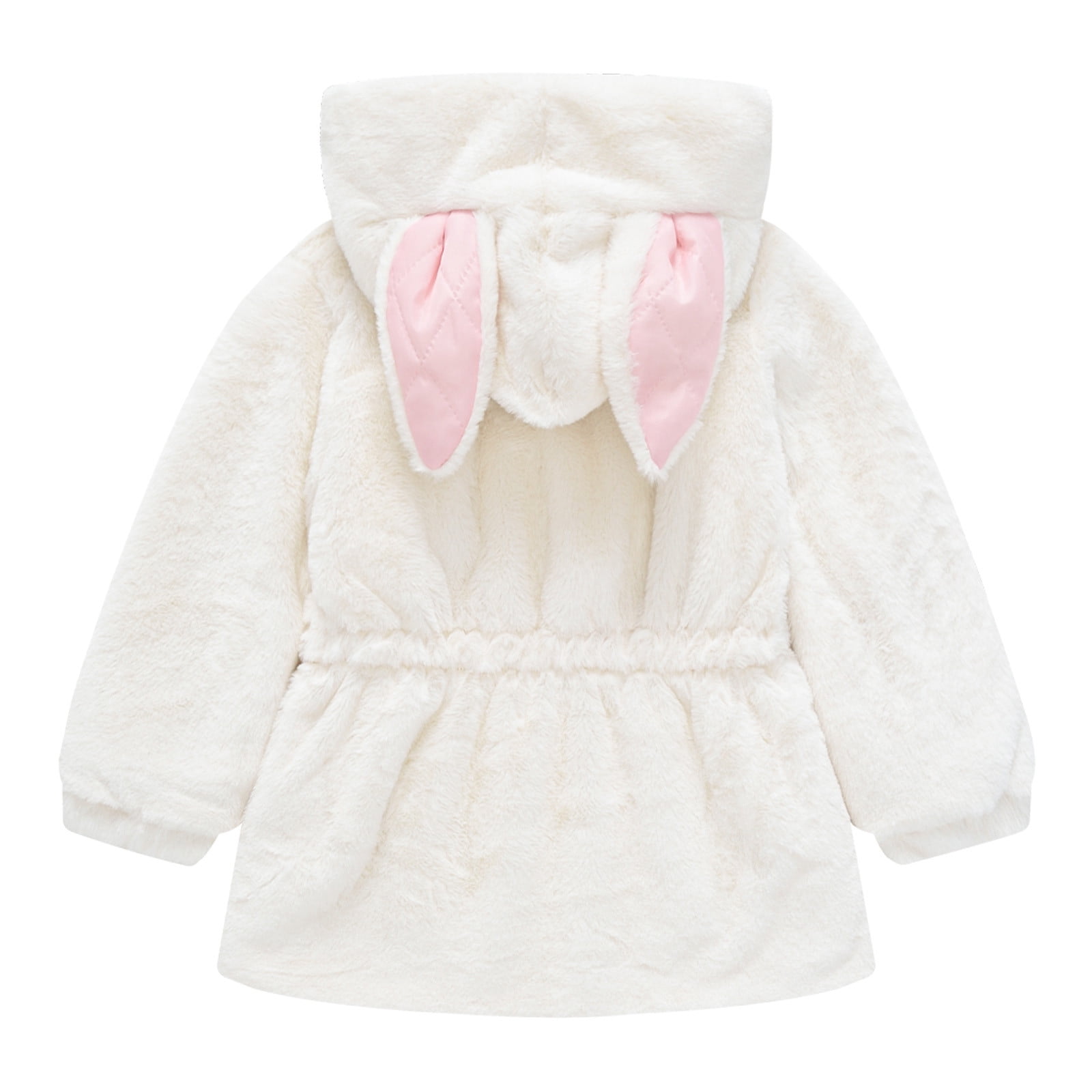 QUYUON Baby Jackets Outwear with Hoodies Winter Long Sleeve Fleece Jacket Toddler Baby Girls ...