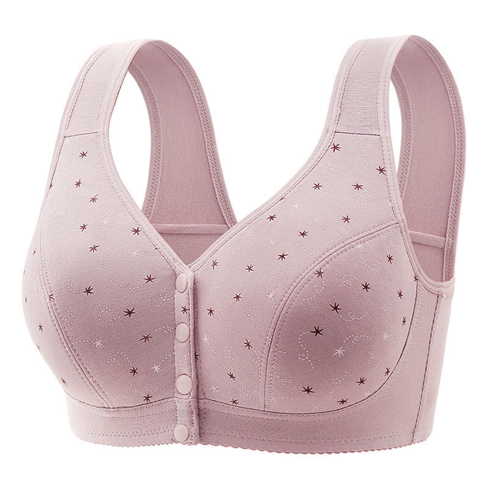 QUYUON Clearance Cute Bras Women's Fashion Plus Size Wire-Free ...