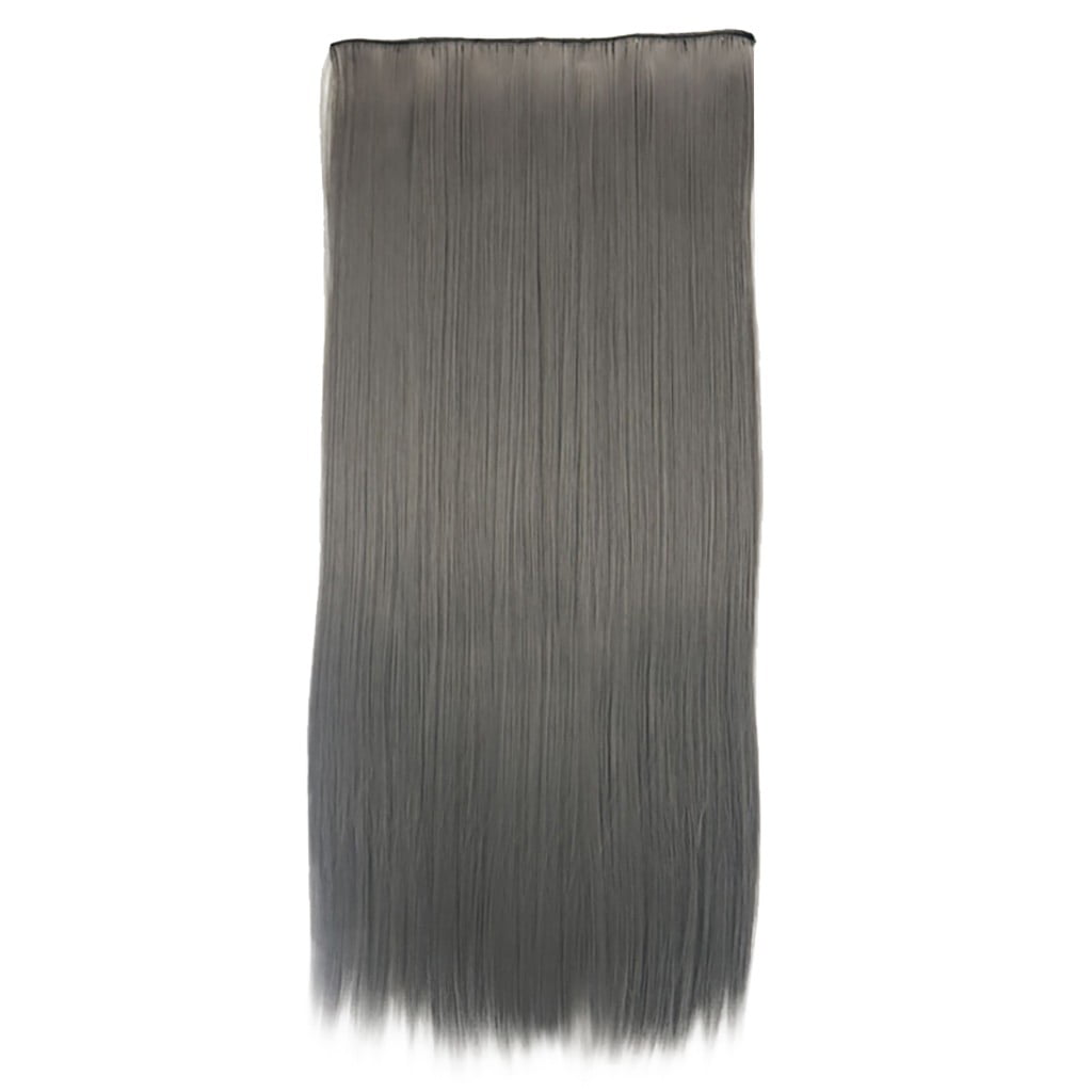 QUYUON Clip in Hair Extensions Black Women Curly Hair Extensions ...