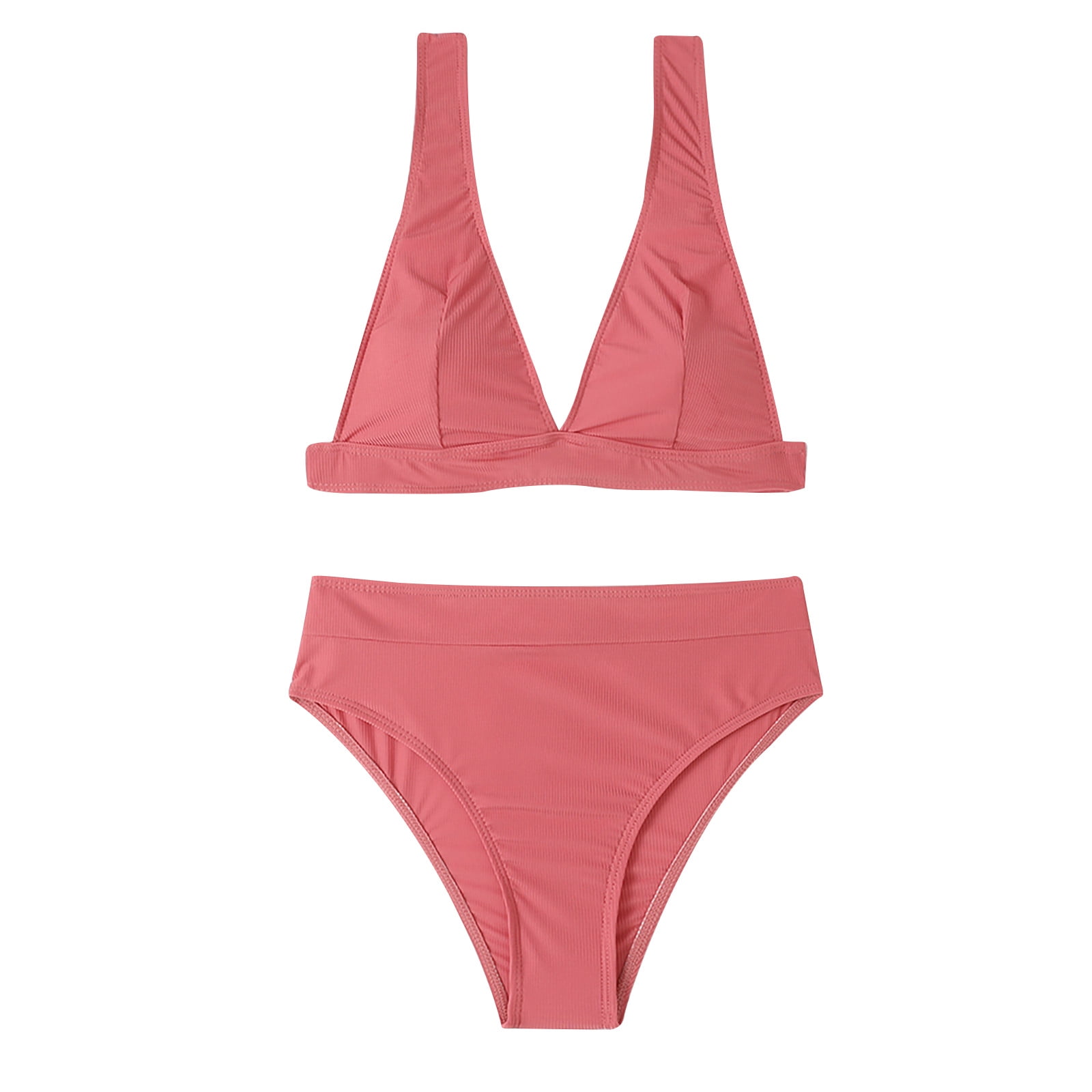 Quyuon Womens Two Piece Bikini Sets Push Up Swinsuit Womens Swimsuits