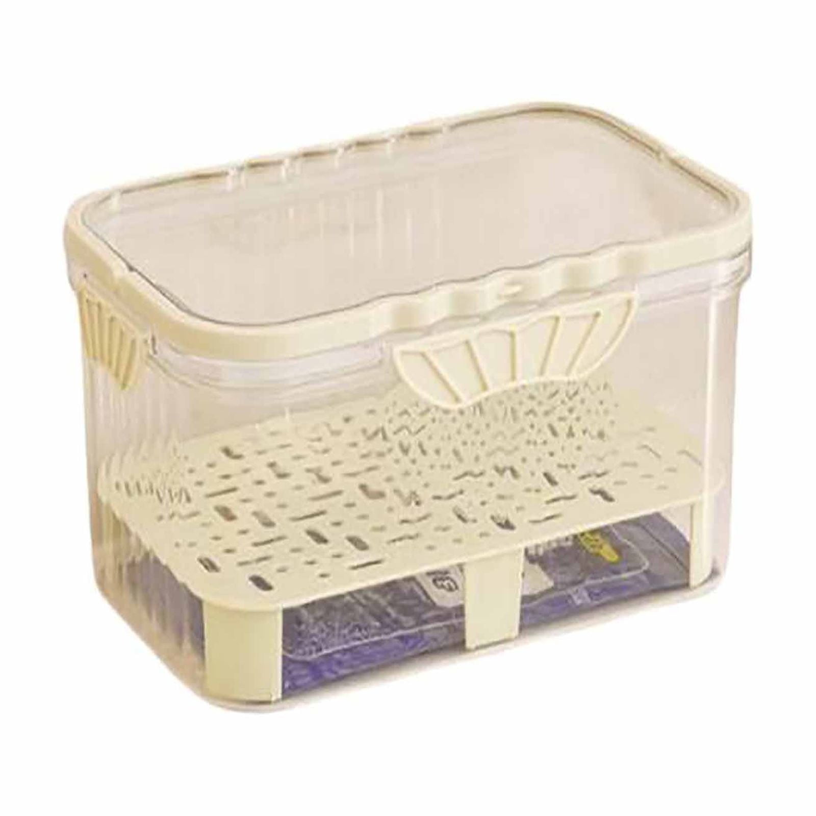 QVNFKO Airtight Fruit Vegetable Storage Portable Storage Container ...