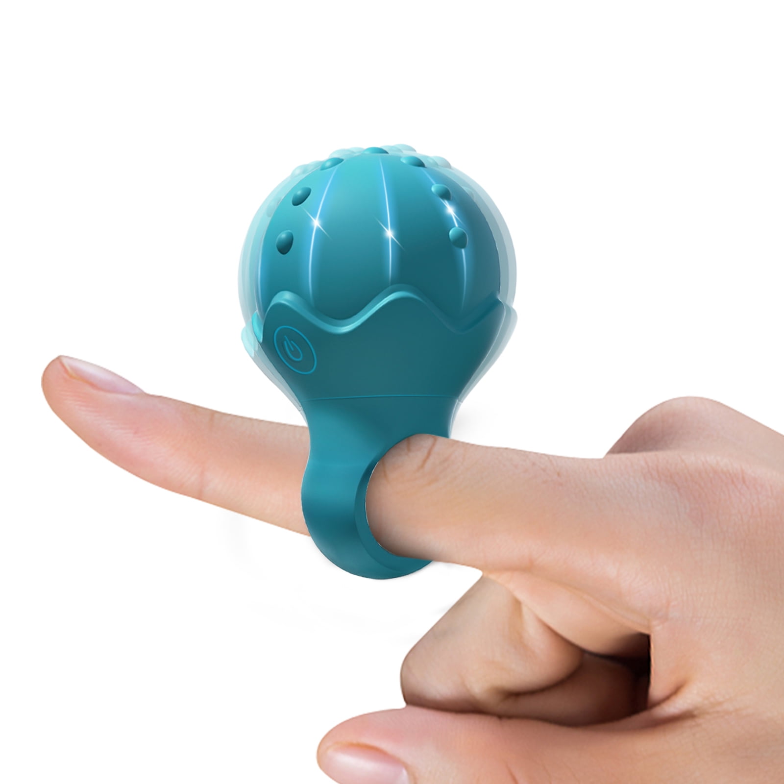 Qvox Rings Vibrator 10 Vibration Modes Wireless Rechargeable