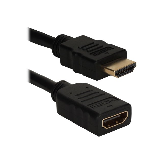 QVS 2-Meter High Speed HDMI UltraHD 4K Extension Cable - Walmart ...