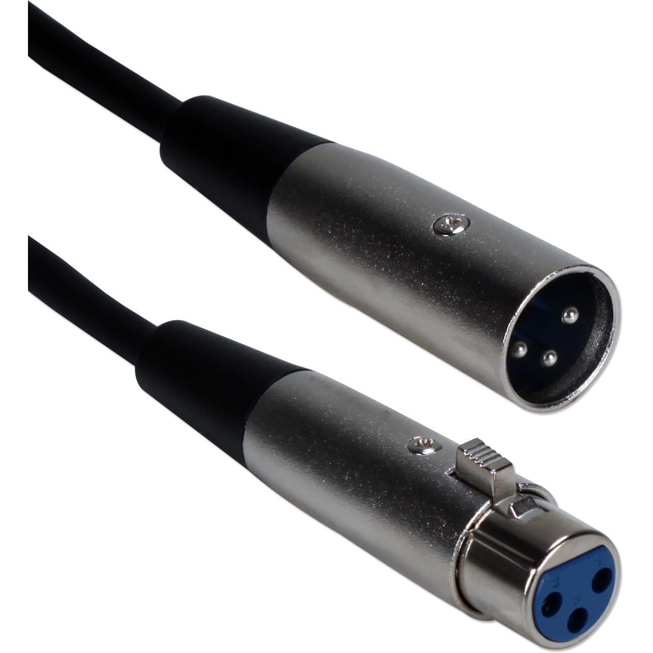QVS 25' XLR Male to Female Balanced Audio Cable - Walmart.com