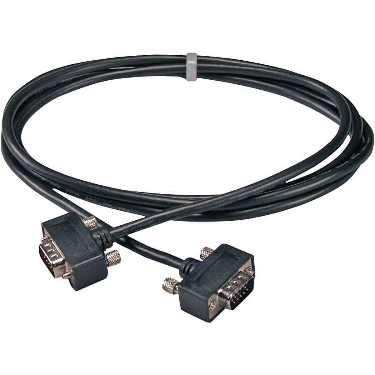 QVS 3' High Performance UltraThin VGA/QXGA HDTV/HD15 Cable With Audio ...