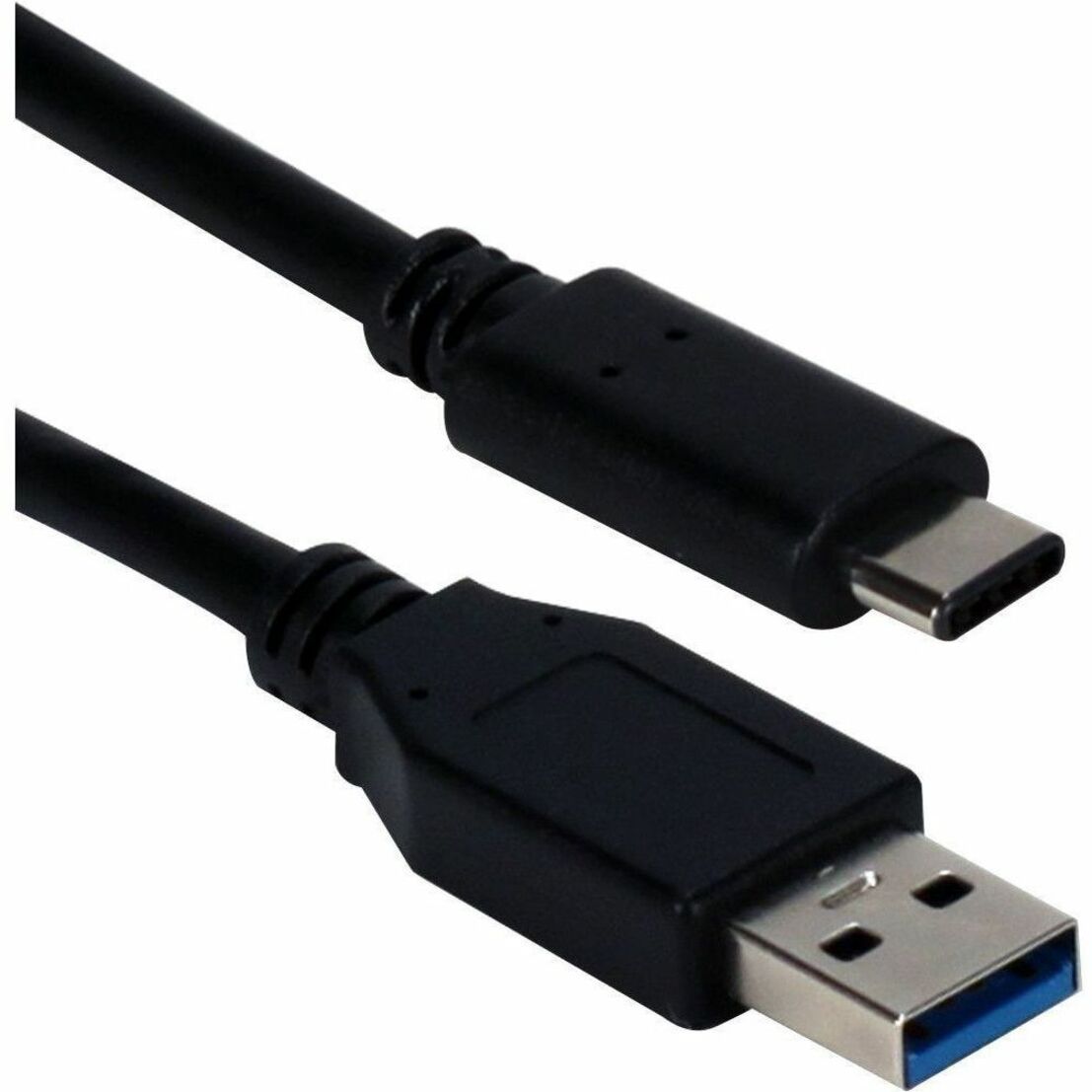 QVS 3-Meter USB-C to USB-A 3.2 5Gbps 60-Watts Sync & Power Cable ...