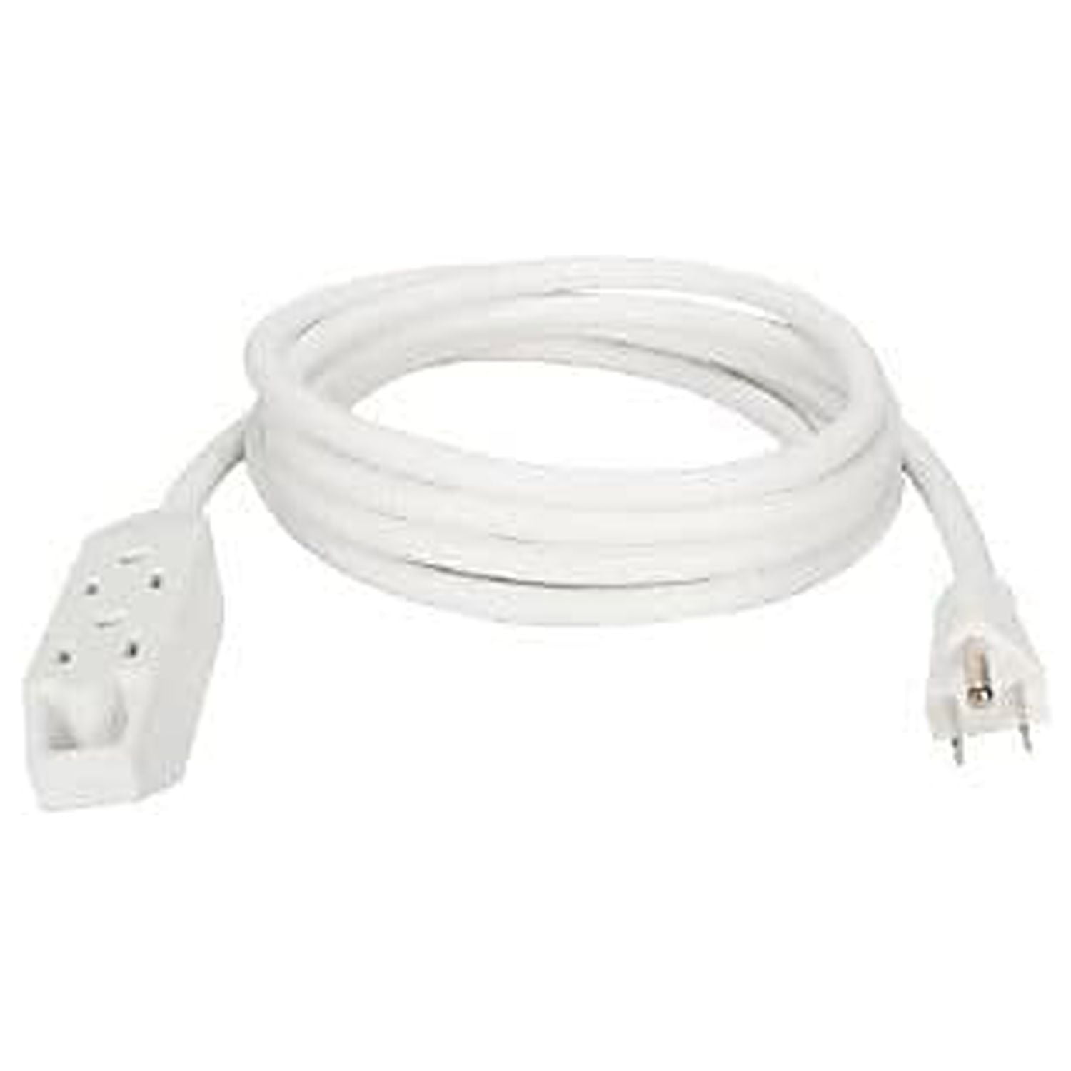 QVS 3-Outlet 3-Prong 25ft Power Extension Cord - Walmart.com