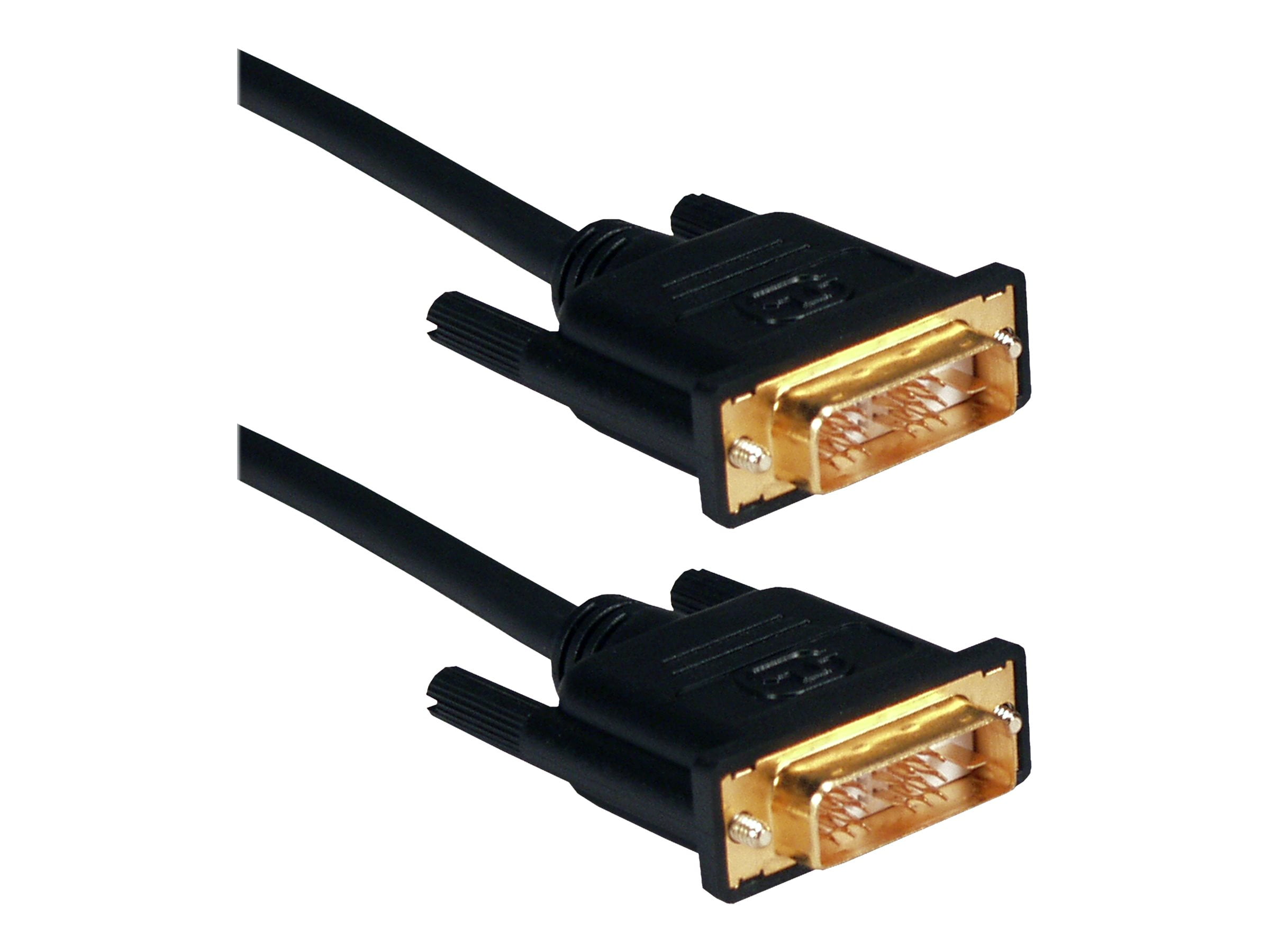 QVS 5M Ultra High Performance DVI Male to Male HDTV/Digital Flat Panel ...