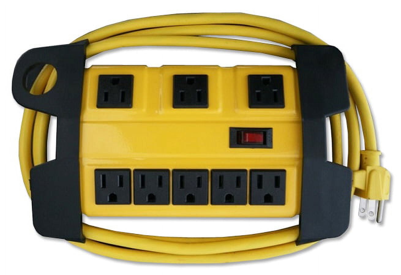 QVS 8-Outlet Surge Protector Wallmount PowerBar - Walmart.com