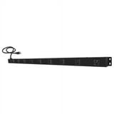 QVS 9-Outlets Surge Protector Wall-Mountable Power Bar with 3' Cord ...