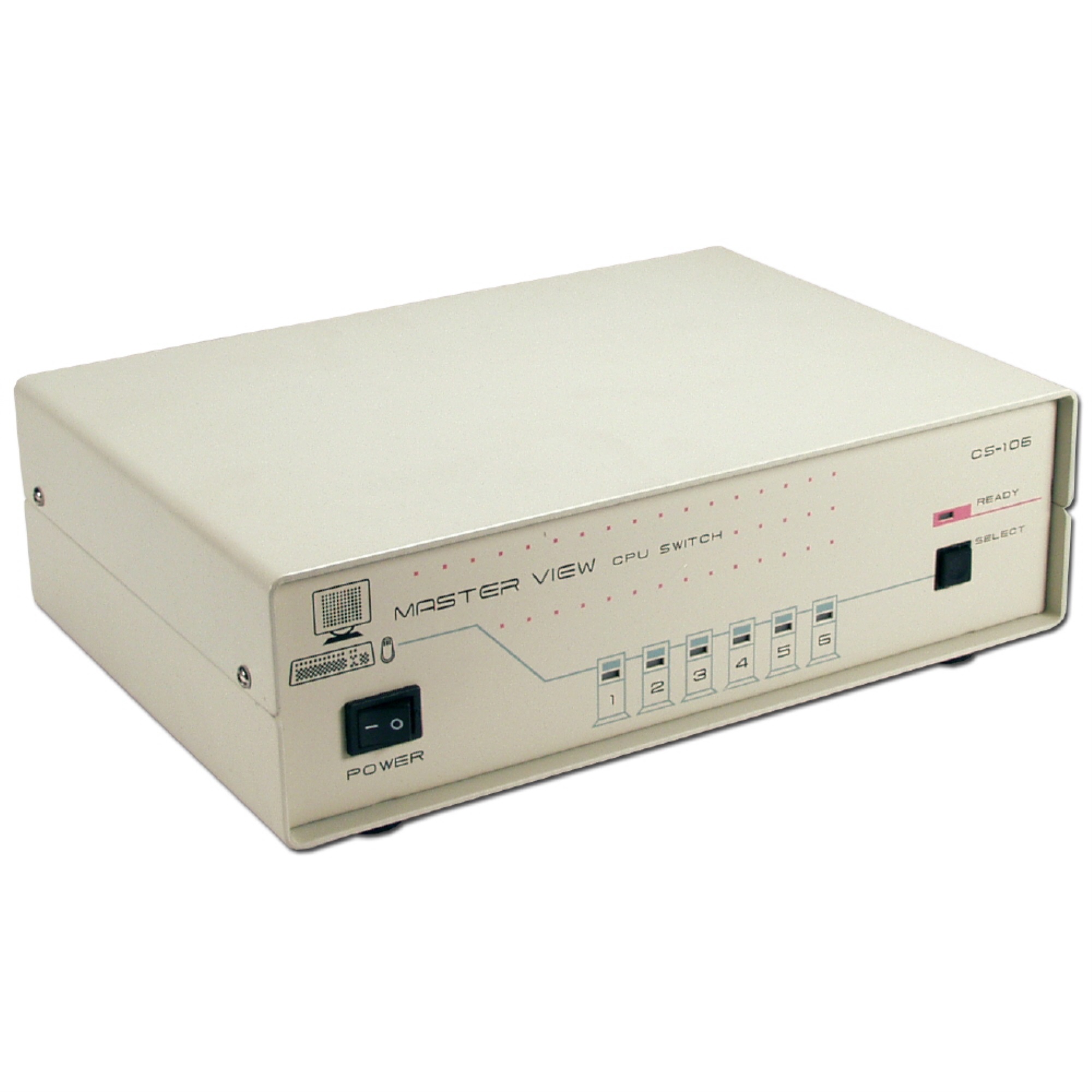 QVS CS106P PC-AT 6 Port KVM Autoswitch - Walmart.com