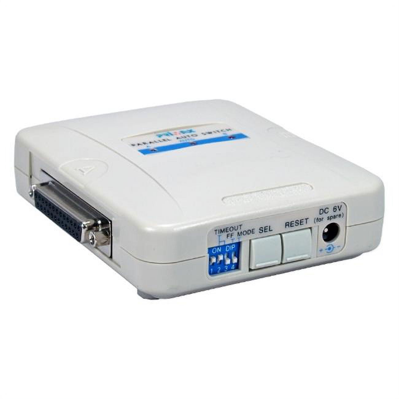 QVS EDP2-1B 2 x 1 Two Computers to One Parallel Printer Reversible ...