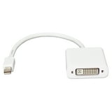 QVS Mini DisplayPort/Thunderbolt Male to DVI-D Female Digital Video ...