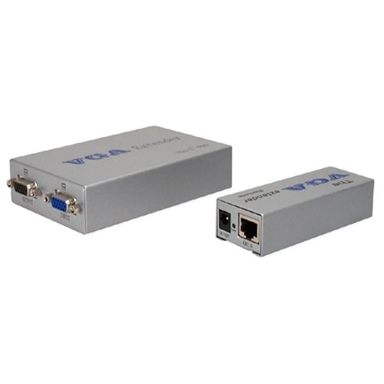 QVS VGA-C5EP2 300-Meter VGA & QXGA CAT5-RJ45 Extender Kit with Local Port - Walmart.com