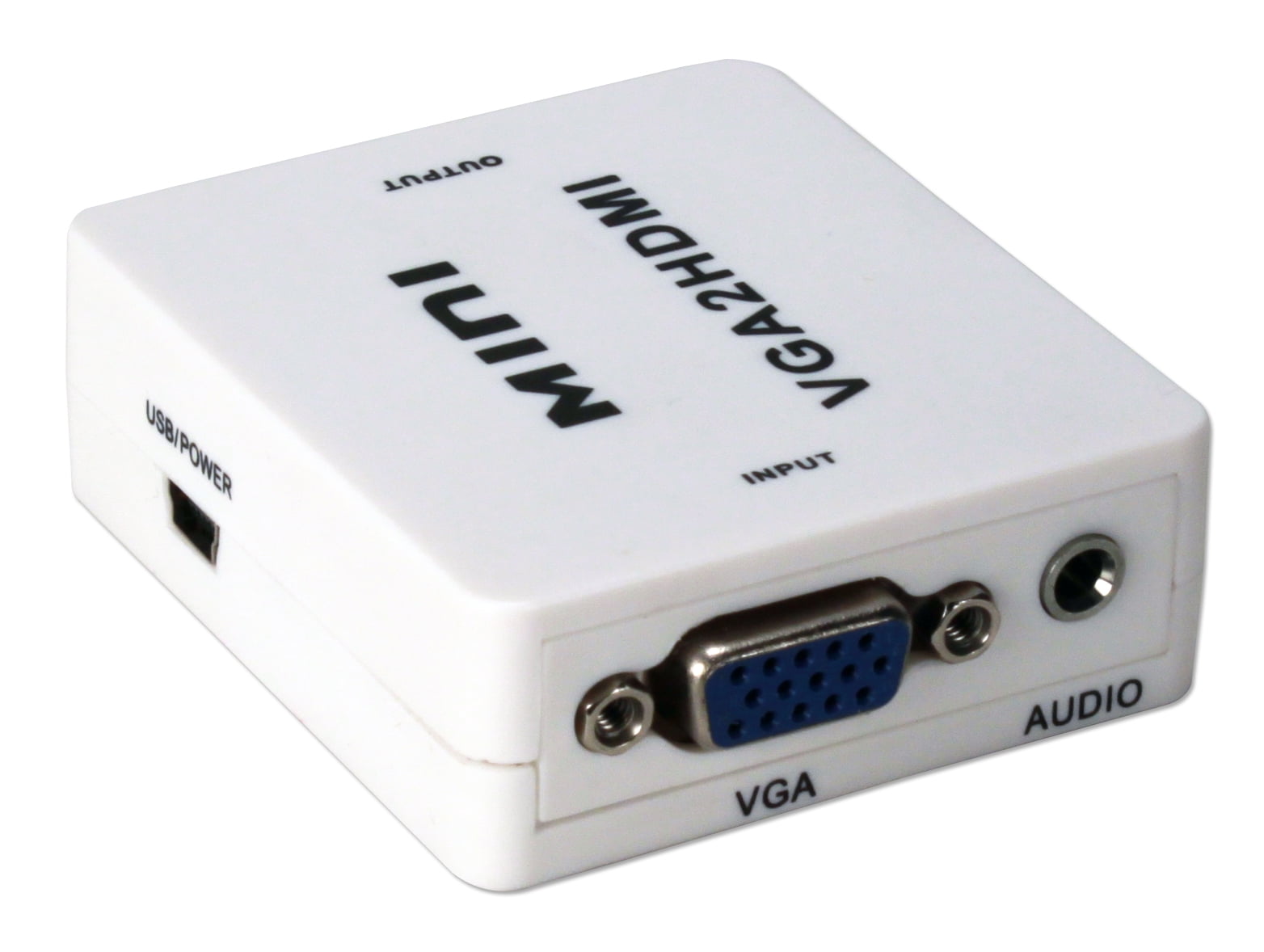 QVS VGA Video & Stereo Audio to HDMI Digital Converter - Walmart.com