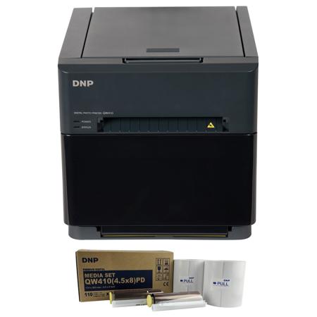 QW410 4.5" Dye Sublimation Printer, 300x300 dpi, 190 4x6" Prints Per ...