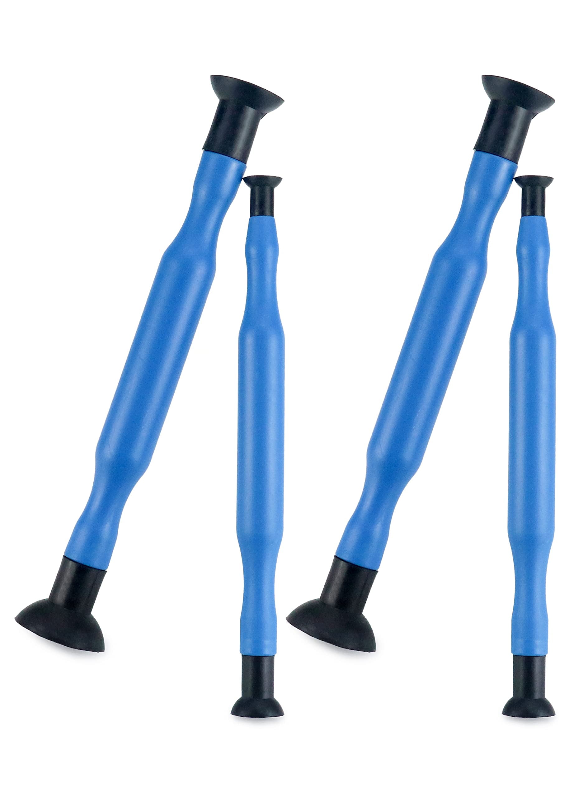 QWORK Valve Hand Lapping Stick, 4 Pack Double Ended Valve Grinding Tool ...