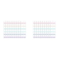 QWUIIOMJPY Sticky Index Tabs, Writable Translucent Page Markers ...