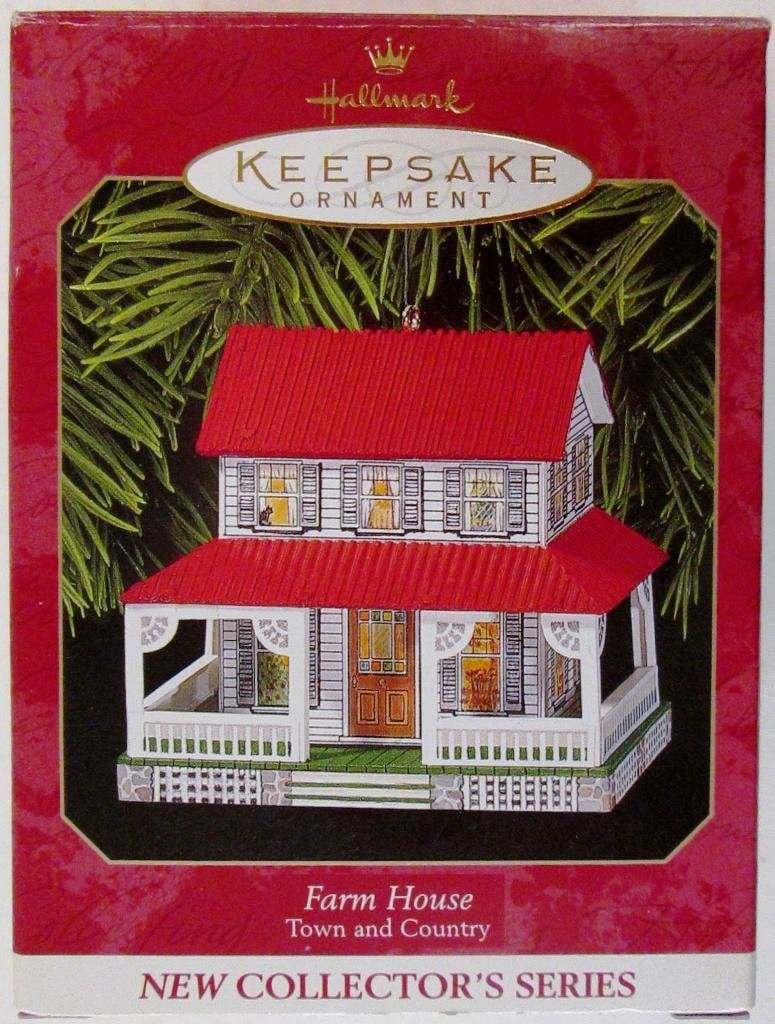 Hallmark Ornament: 1999 Farm House | QX6439 - Walmart.com