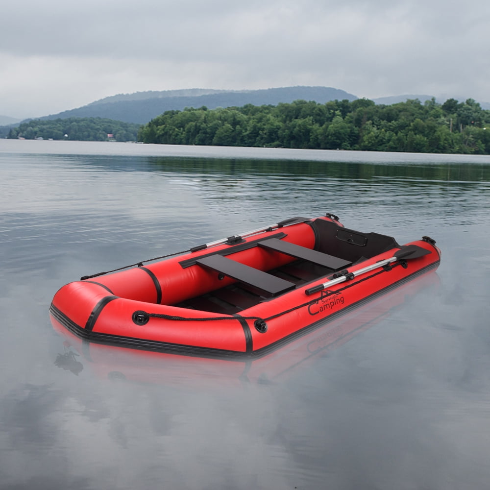 QXDRAGON 10ft 726lbs Weight Capacity, Thickened Inflatable Fishing ...