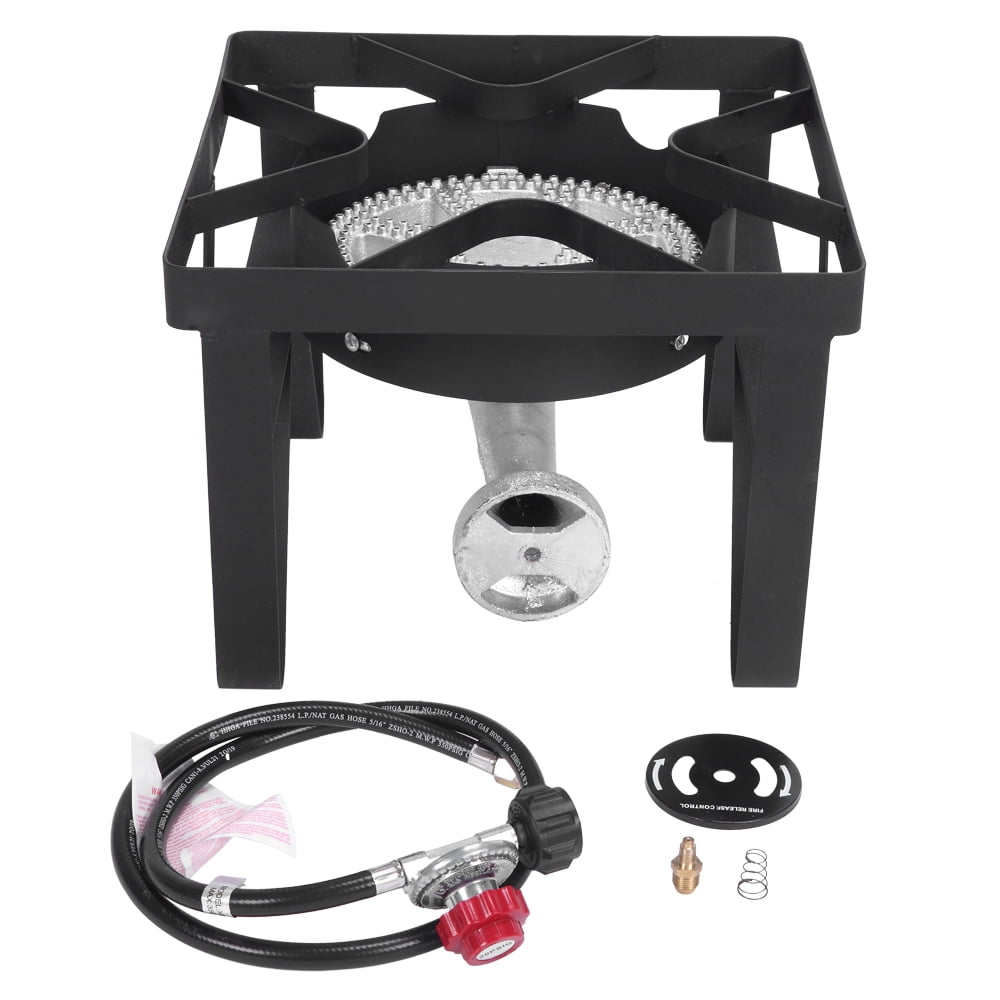 QXDRAGON 200000 BTU Outdoor Camping Single Propane Burner Stove Gas ...