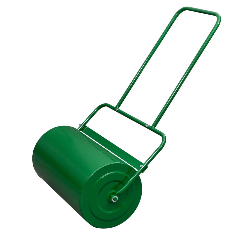 QXDRAGON 24in Garden Roller Lawn Steel Water Filled Push for Garden ...