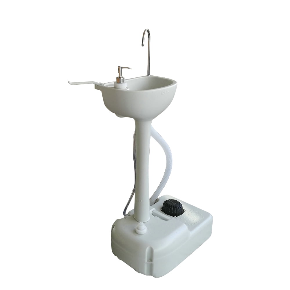 QXDRAGON Outdoor/Indoor Wash Sink Basin Faucet Portable Removable ...