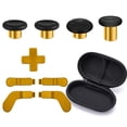 QXWPBV Gold Metal Replacement Thumbsticks for Xbox Elite Series 2 ...