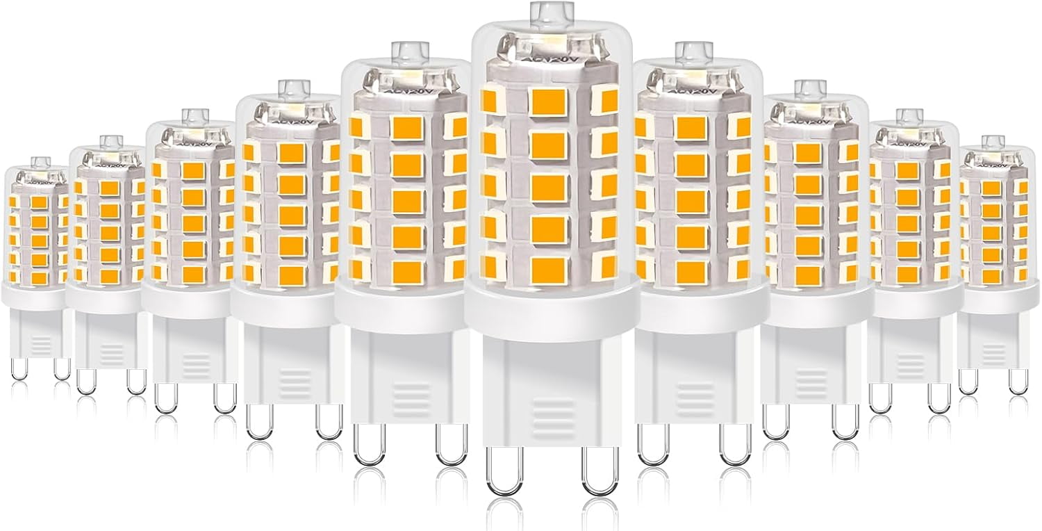 QYONG-G9 Led Bulb 2700K Soft White 430 Lumens, 3W Equivalent 40W T4 G9 ...