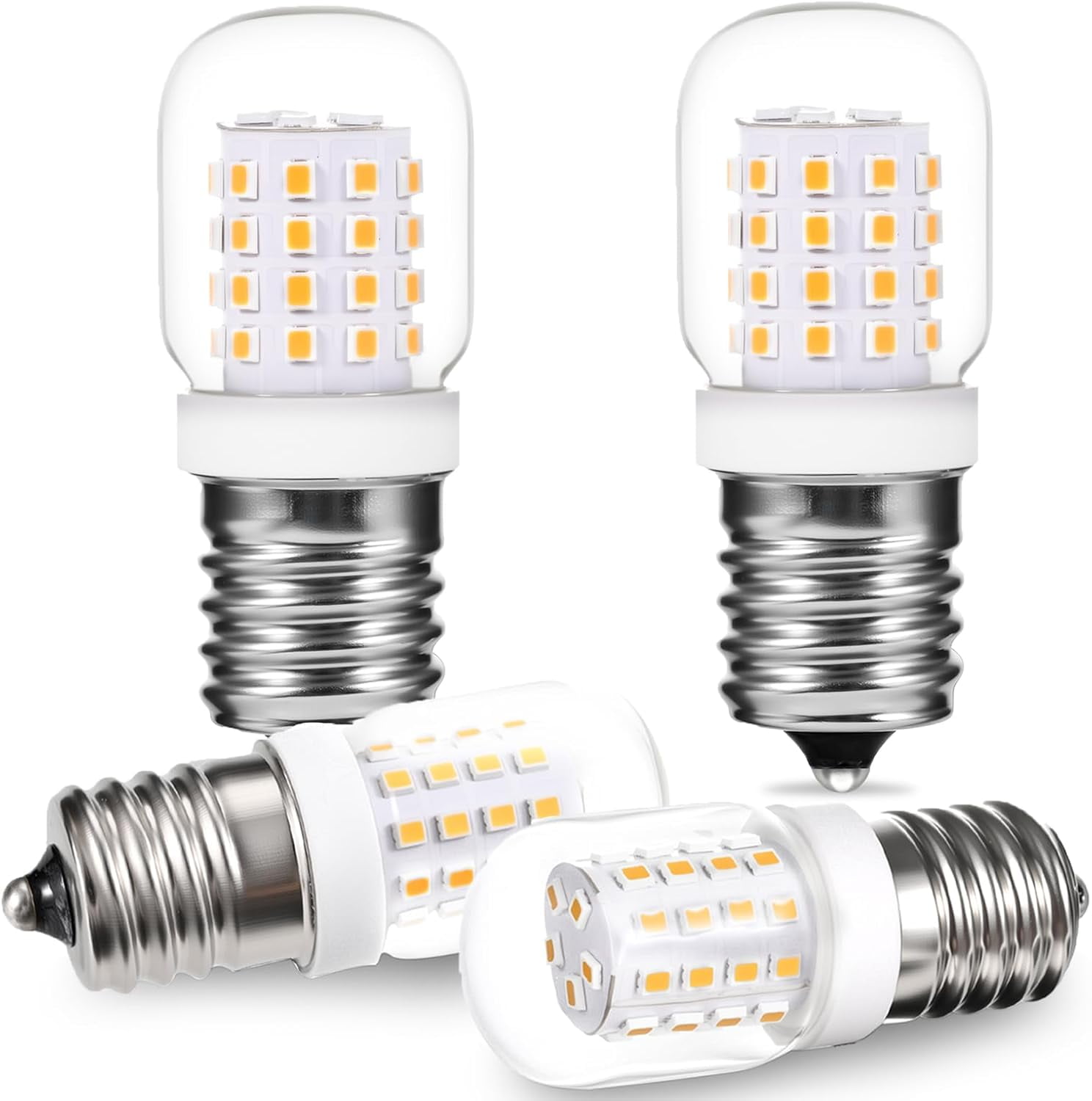 QYONG-Microwave Oven Light Bulb E17 Base 3W 125V E17 Led Bulb 40W ...