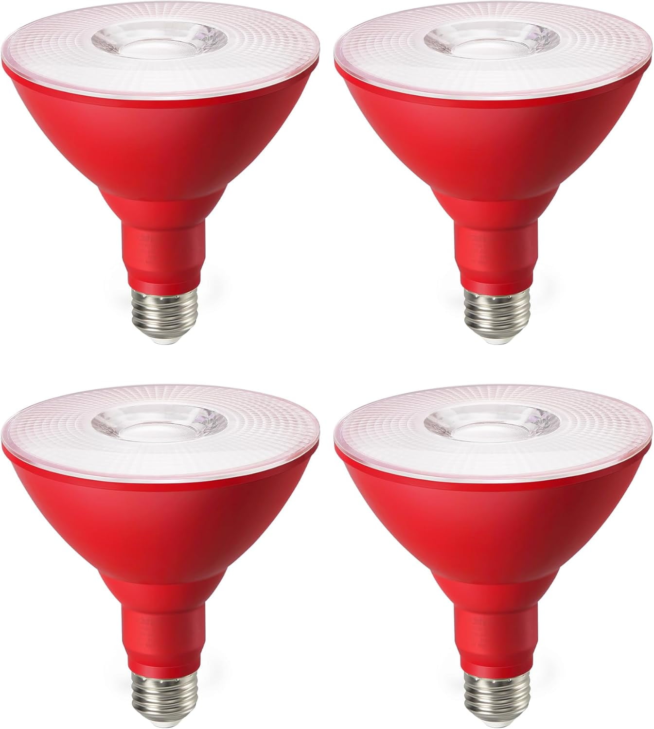 QYONG-Par38 Red Led Flood Light Bulbs Outdoor, Dimmable Red Led Light ...