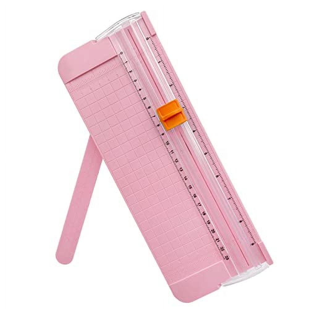 QYQRQF Paper Cutter, A4 Paper Trimmer with Security Safeguard & Side ...