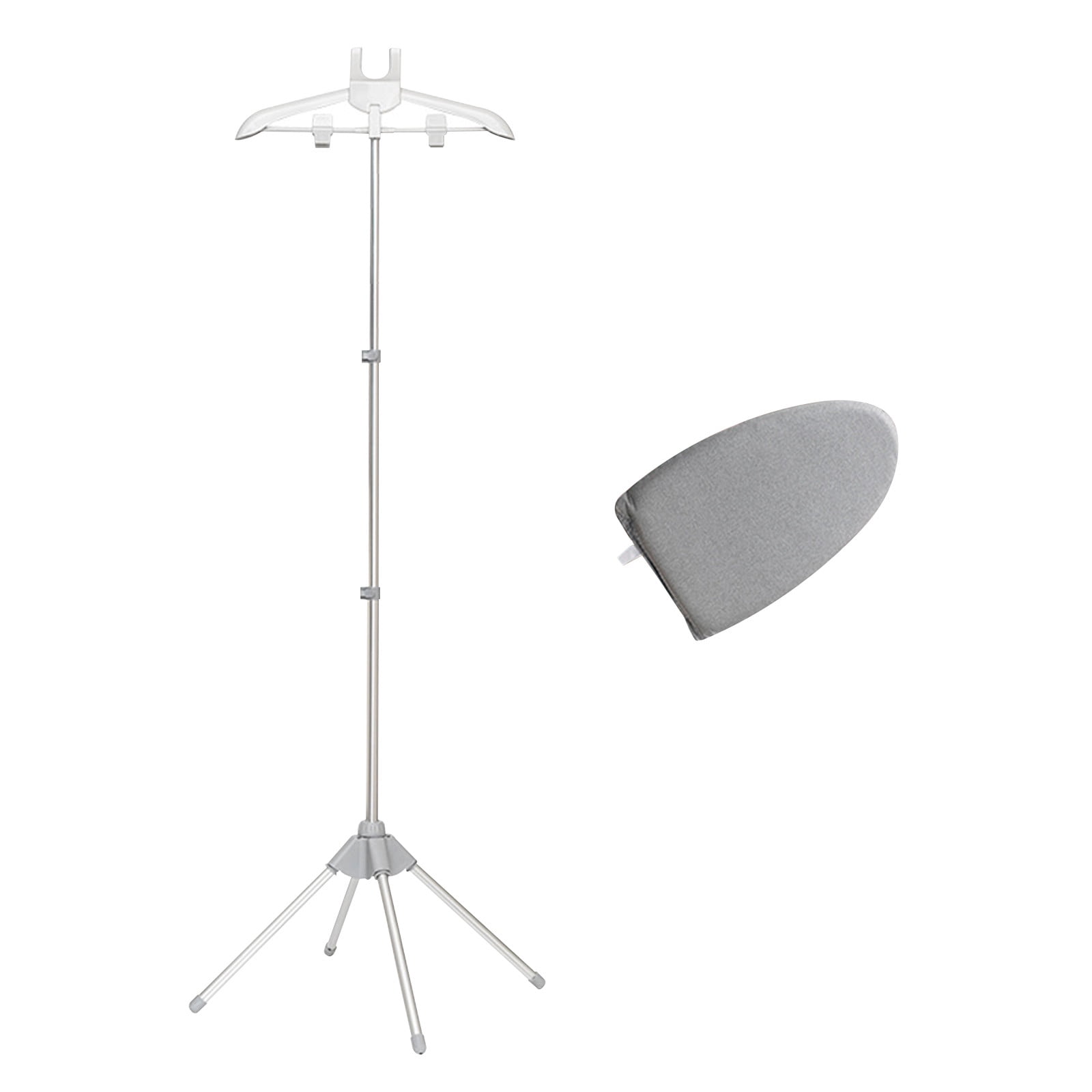 QYROS Adjustable Tripod Clothes Hanger Stand with Telescopic Pole for ...