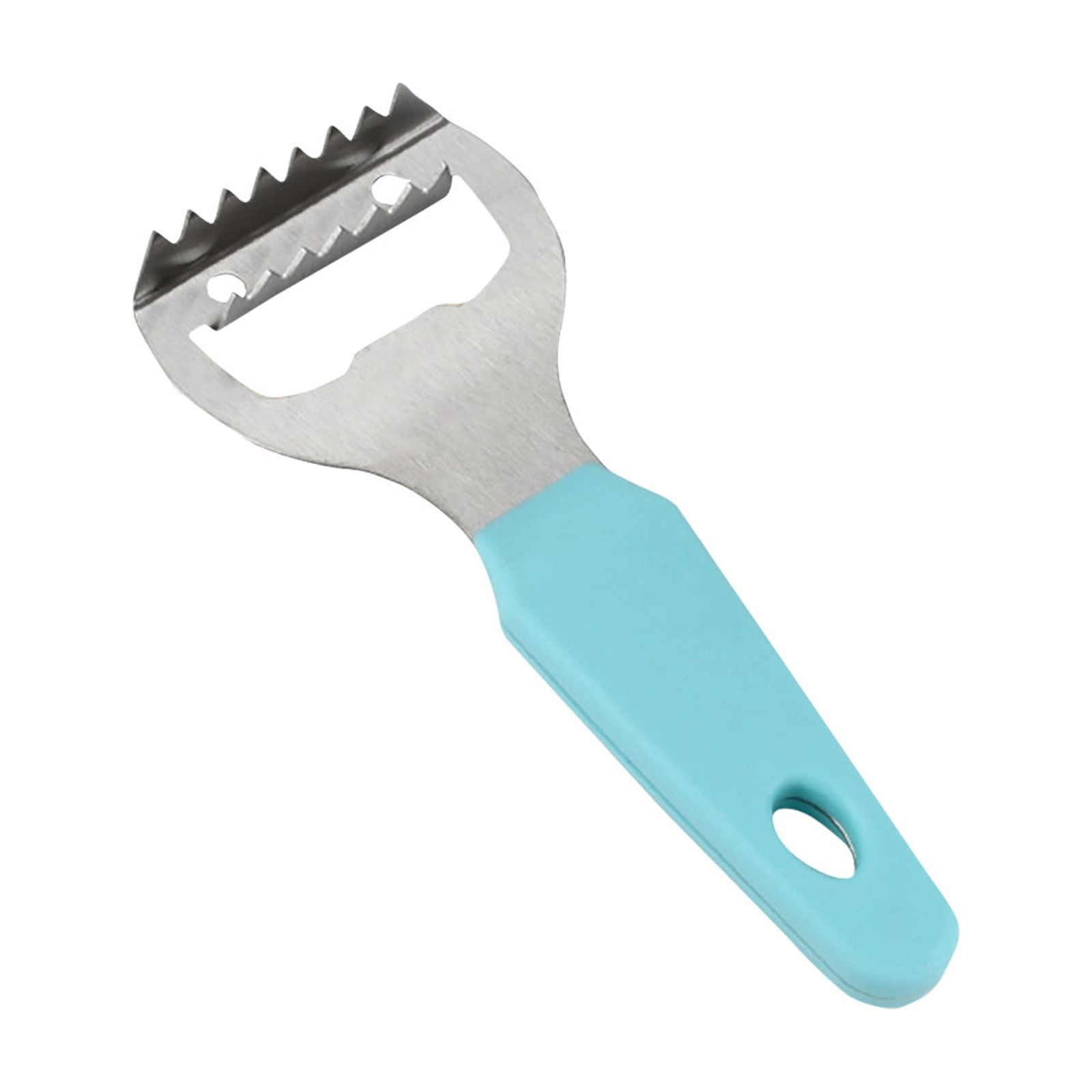 QYROS Fishs Scale Knife, Fish Scales Brush, Scales Remover With ...