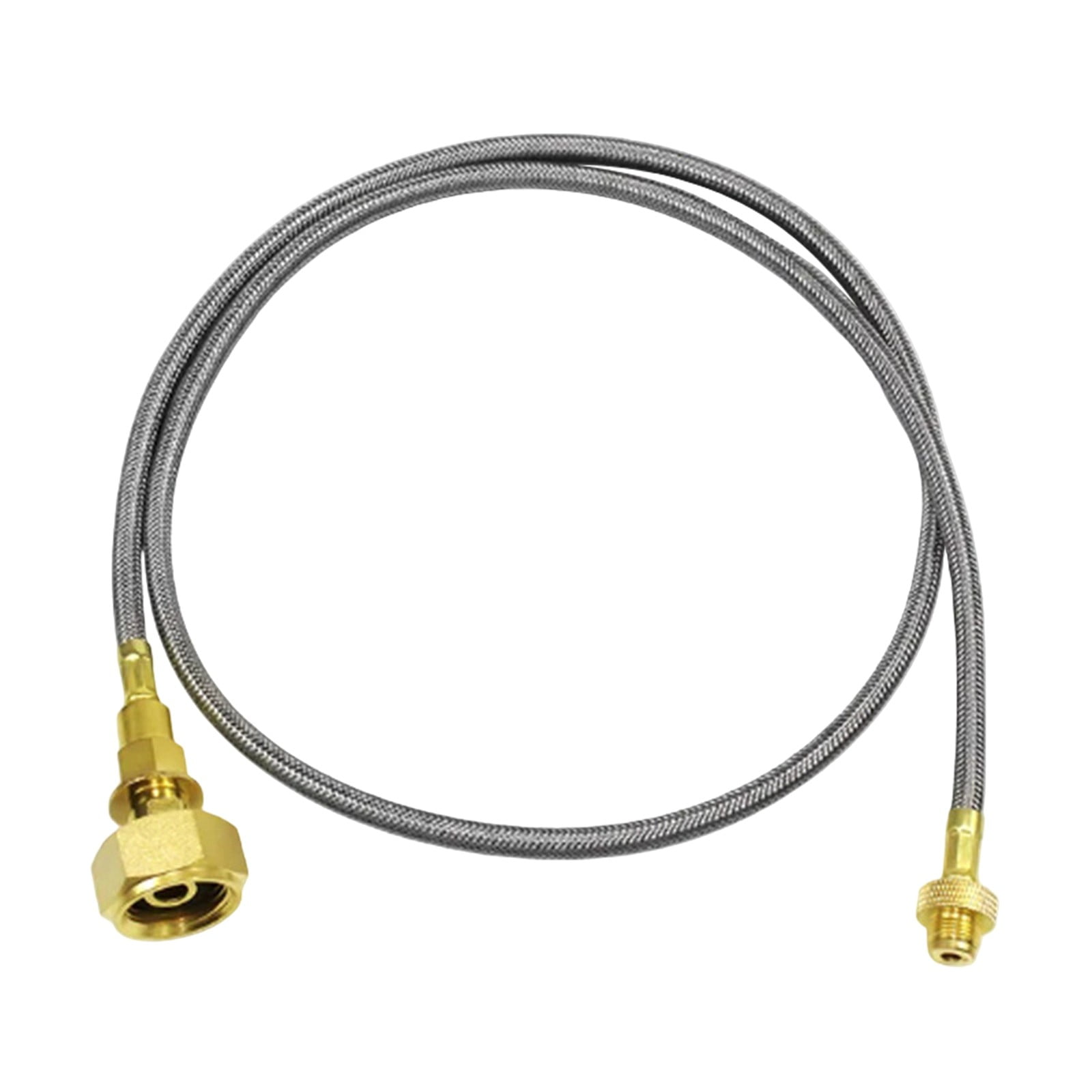 QYROS Outdoor Gas Stove Camping Stove Head Flat Gas Tank Conversion Gas ...