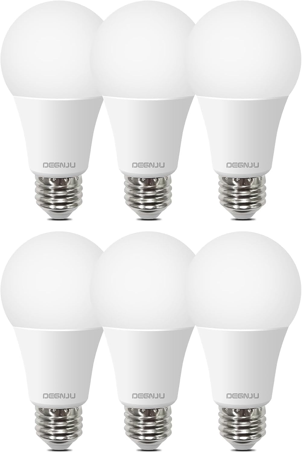 QYUN-A19 Led Light Bulbs, 100 Watt 5000K Daylight Light Bulbs, 1500 Lumens, E26 Standard Base ...