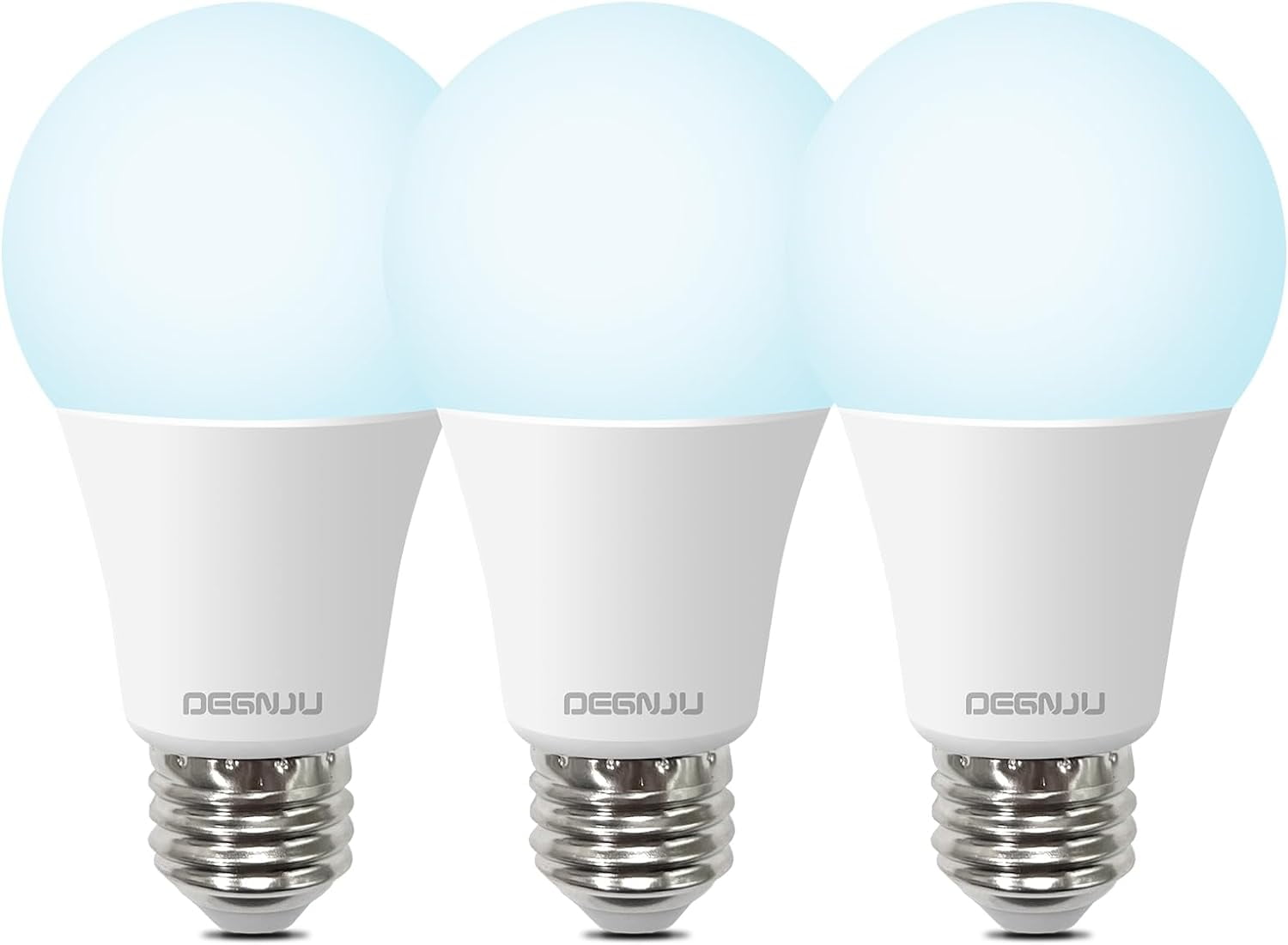 QYUN-A19 Led Light Bulbs, 100 Watt Equivalent Led Bulbs, Daylight 5000K, 1500 Lumens, E26 ...