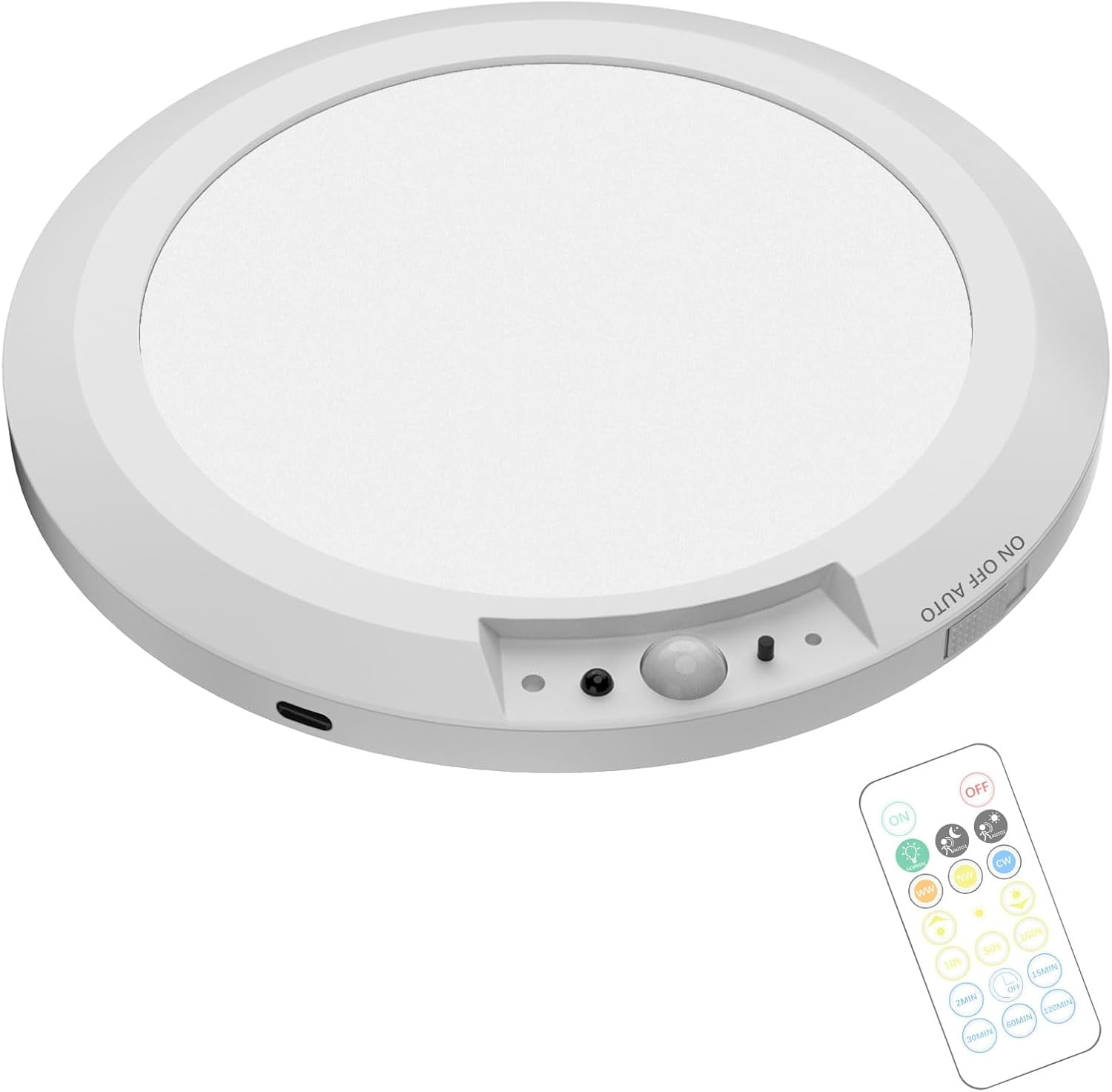 QYUN-Battery Operated Led Celling Lights Fixture With Auto Motion ...