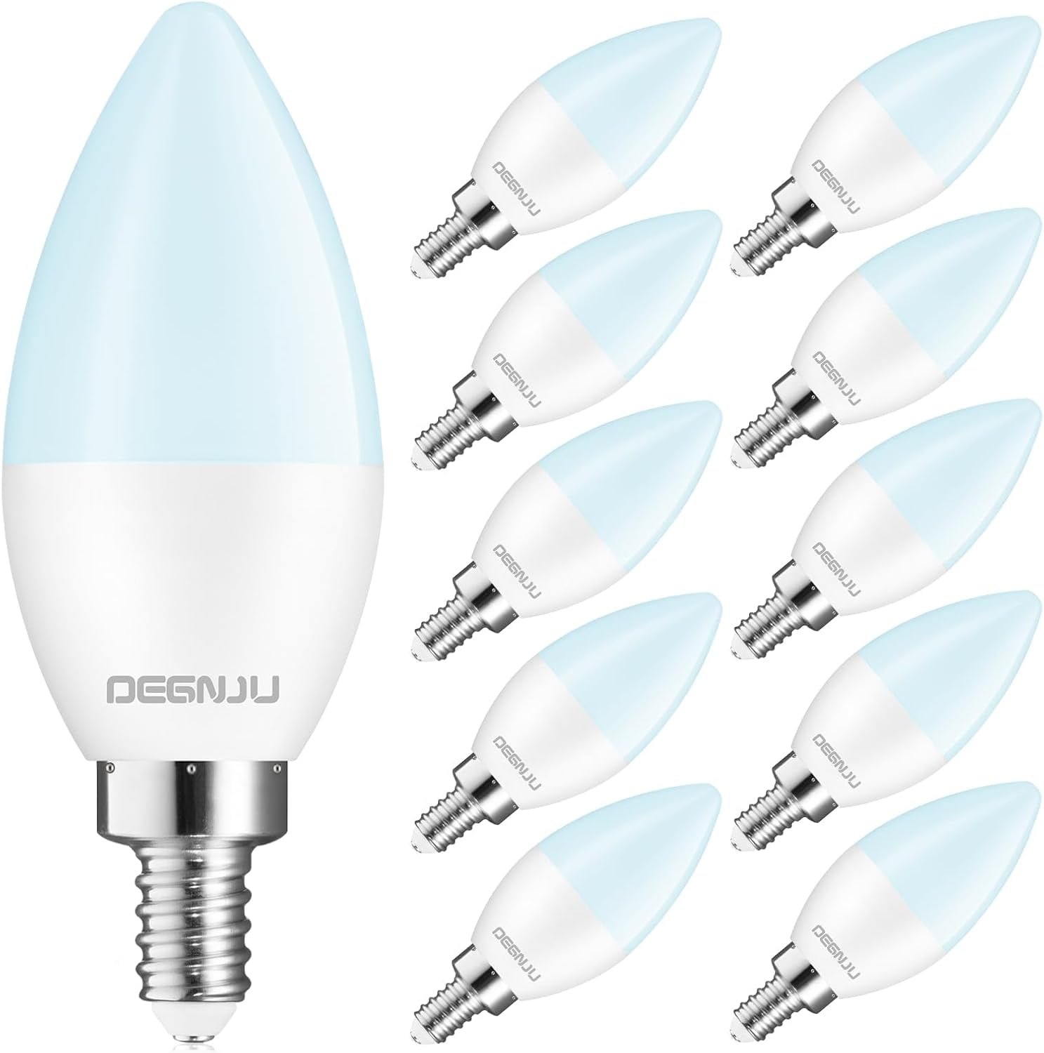 QYUN-Chandelier Light Bulbs 60 Watt Equivalent, Candelabra Led Light Bulbs, E12 Led Bulb ...