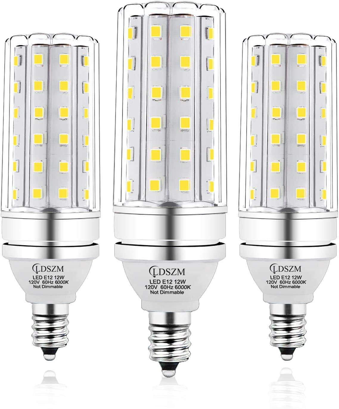 QYUN-E12 Led Bulbs,12W Led Corn Light Bulb, E12 Led Bulb 100W ...