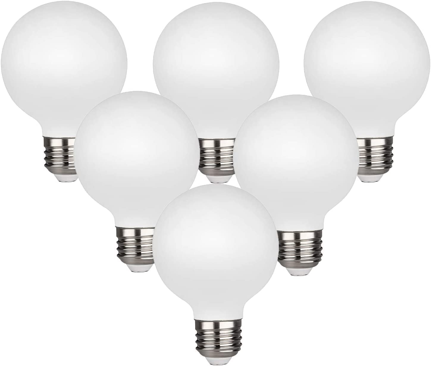 QYUN-Led Edison Globe Light Bulbs, Warm White 2700K Cri 90, Led ...