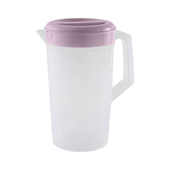 QYXQPYO 2000ml Plastic Pitcher with Lid Drinks Water Jug Tea Kettle ...