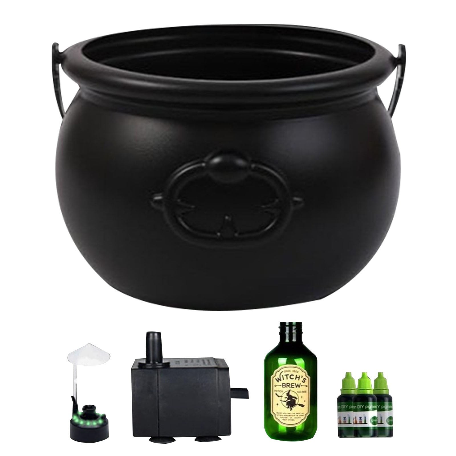 QYXQPYO Halloween Decorations Halloween Cauldron with Magic Floating ...