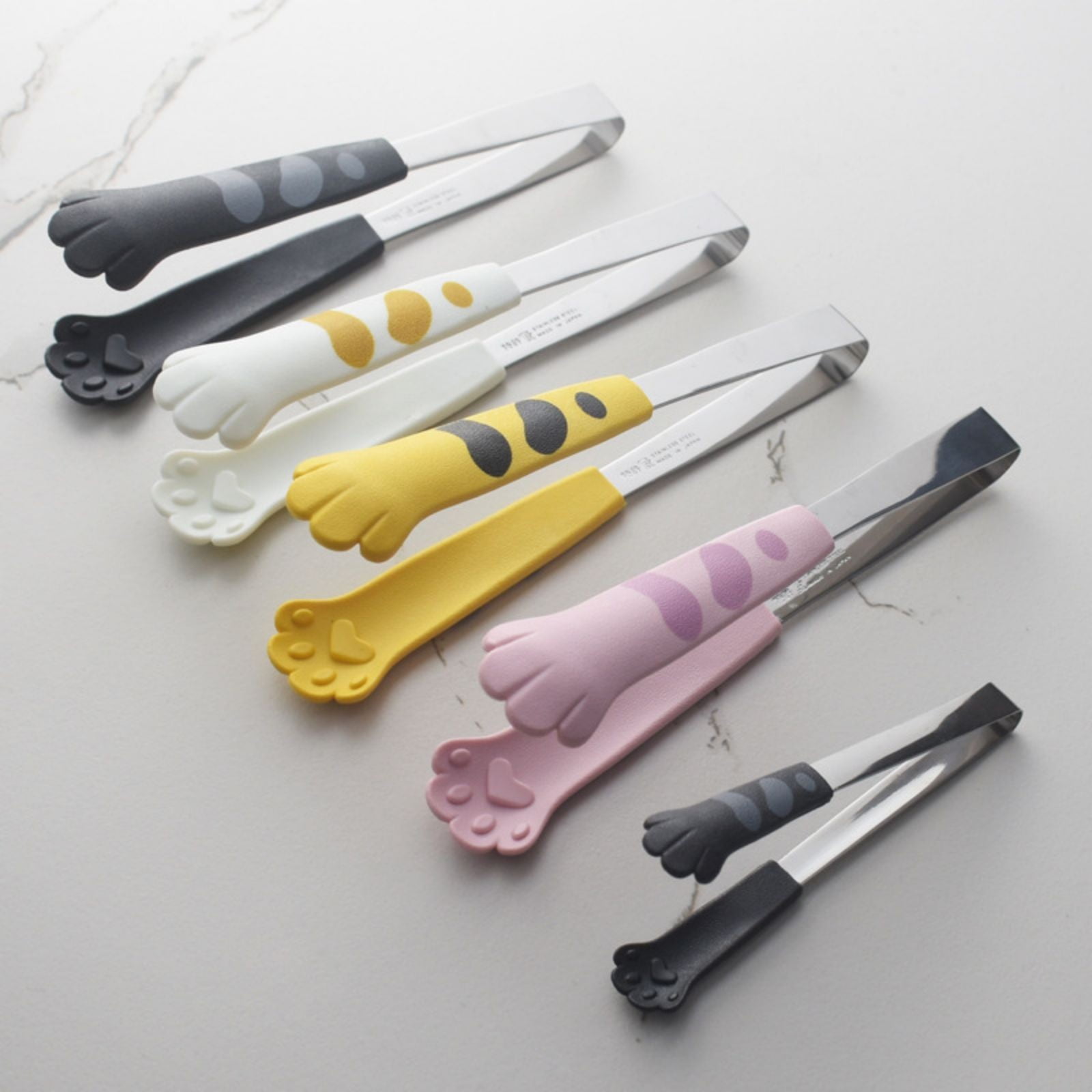 QYY Cat Tongs 7 Inch Food Tongs Kitchen Tongs Cat Tongs Stainless Steel ...