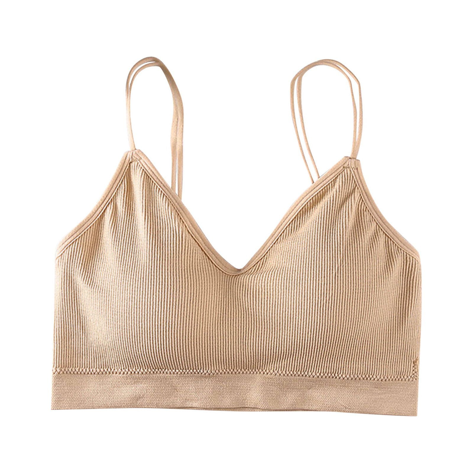 QYZEU Bras for Women No Underwire Plus Size Thin Strap Tight Sports ...