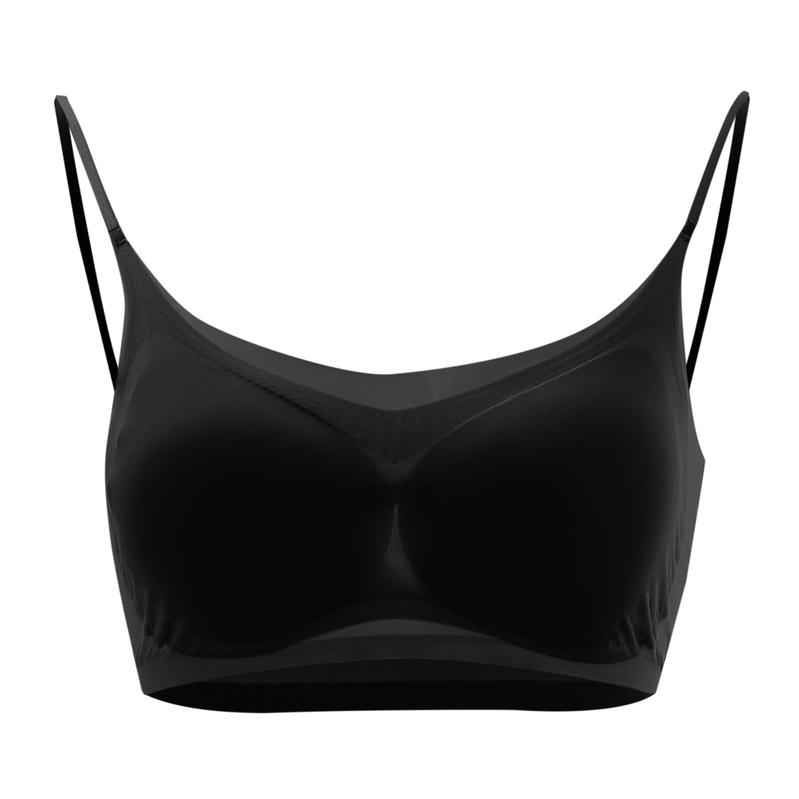 QYZEU Wireless Bras for Women Support And Lift Solid Color Lightweight ...