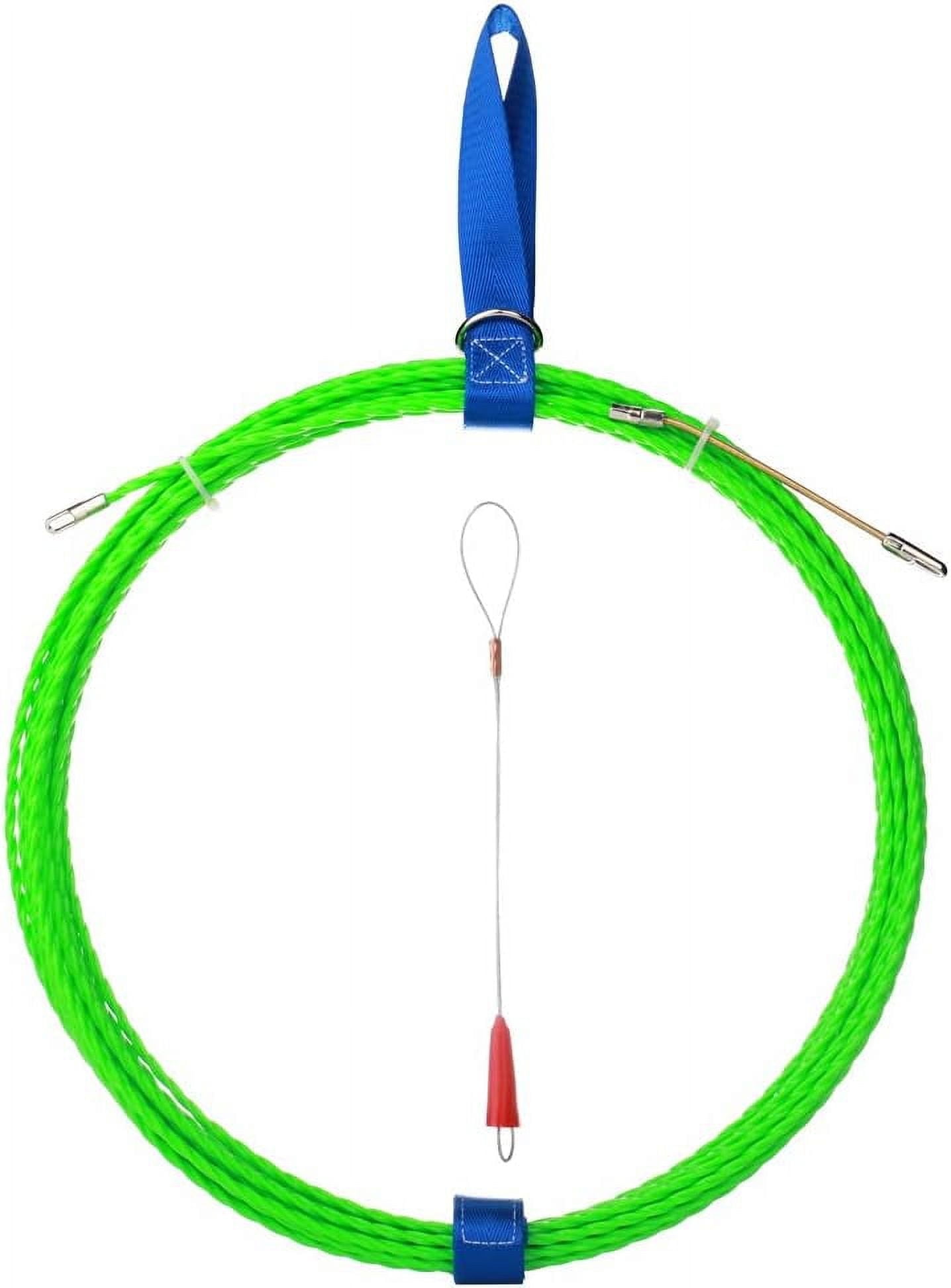 QZATTCAEN Fish Tape Wire Puller Through Wall Wire Threader Fish plus ...