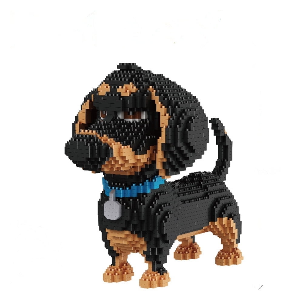 QZB Mini Building Blocks,Cute Animal Micro Mini Building Blocks DIY 3D ...