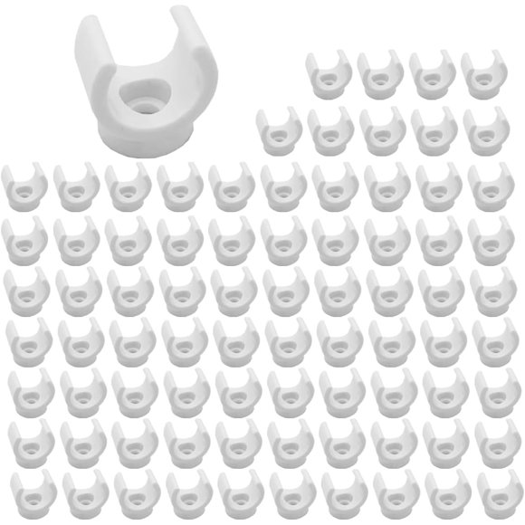 PVC Pipe Hangers and Clamps for Plumbing and Electrical Support