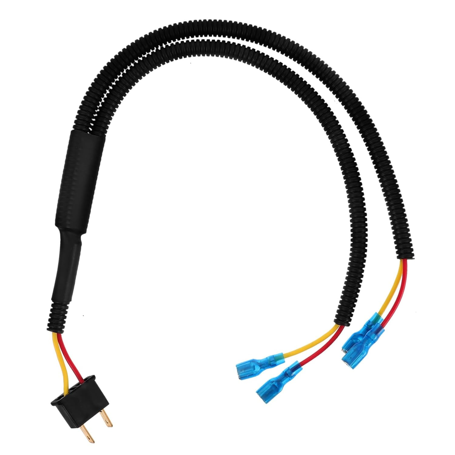 QZLGJL Car Horn Extension Cable to Splitter Wiring Harness for Dual ...